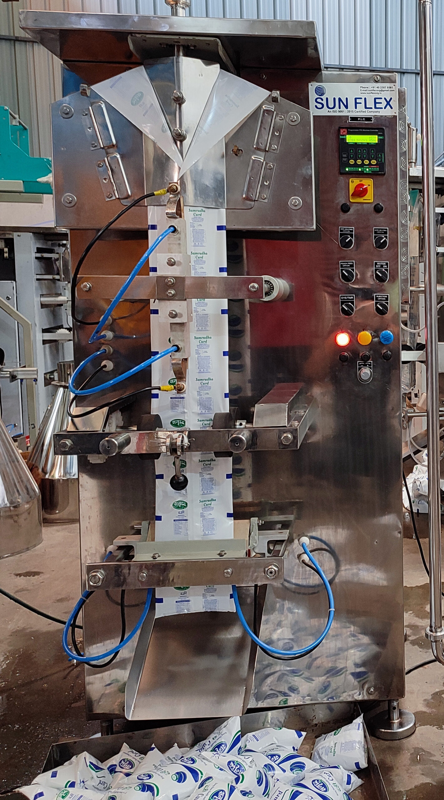 High Speed Milk Packing Send Query – Sun Packaging Systems (SUNFLEX)