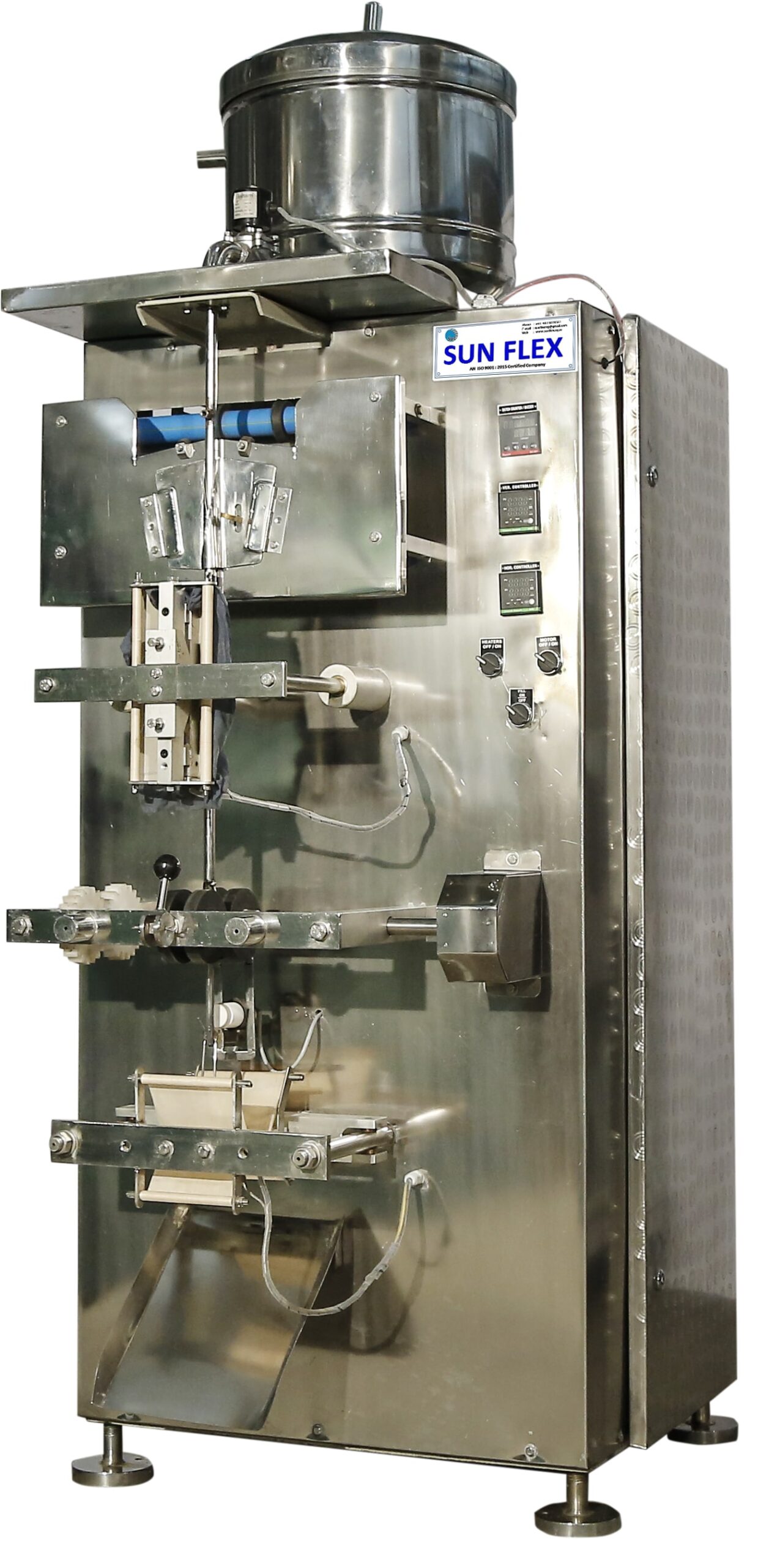 Pepsi Pouch Packing Machine – Sun Packaging Systems (SUNFLEX)
